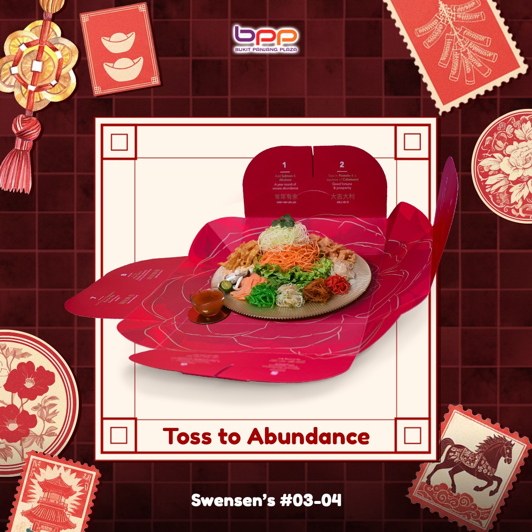 Swensen's Year of the Snake Yu Sheng: Toss to Prosperity | Bukit ...